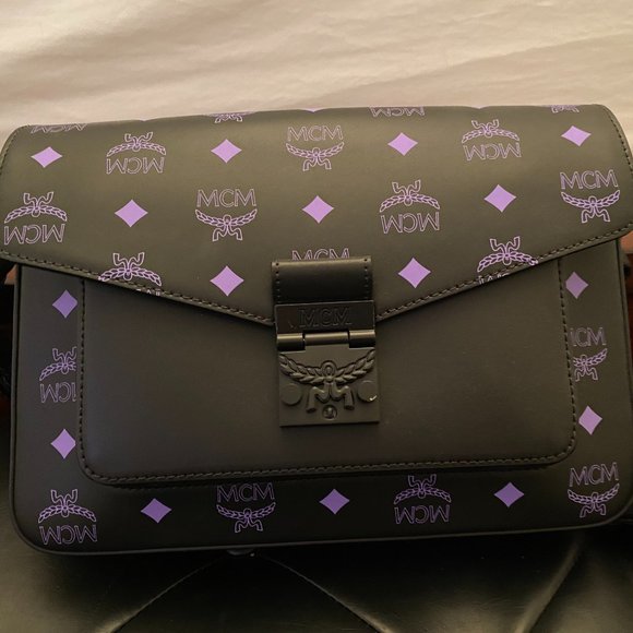 MCM | Bags | Mcm Medium Millie Crossbody In Dahlia Purple | Poshmark
